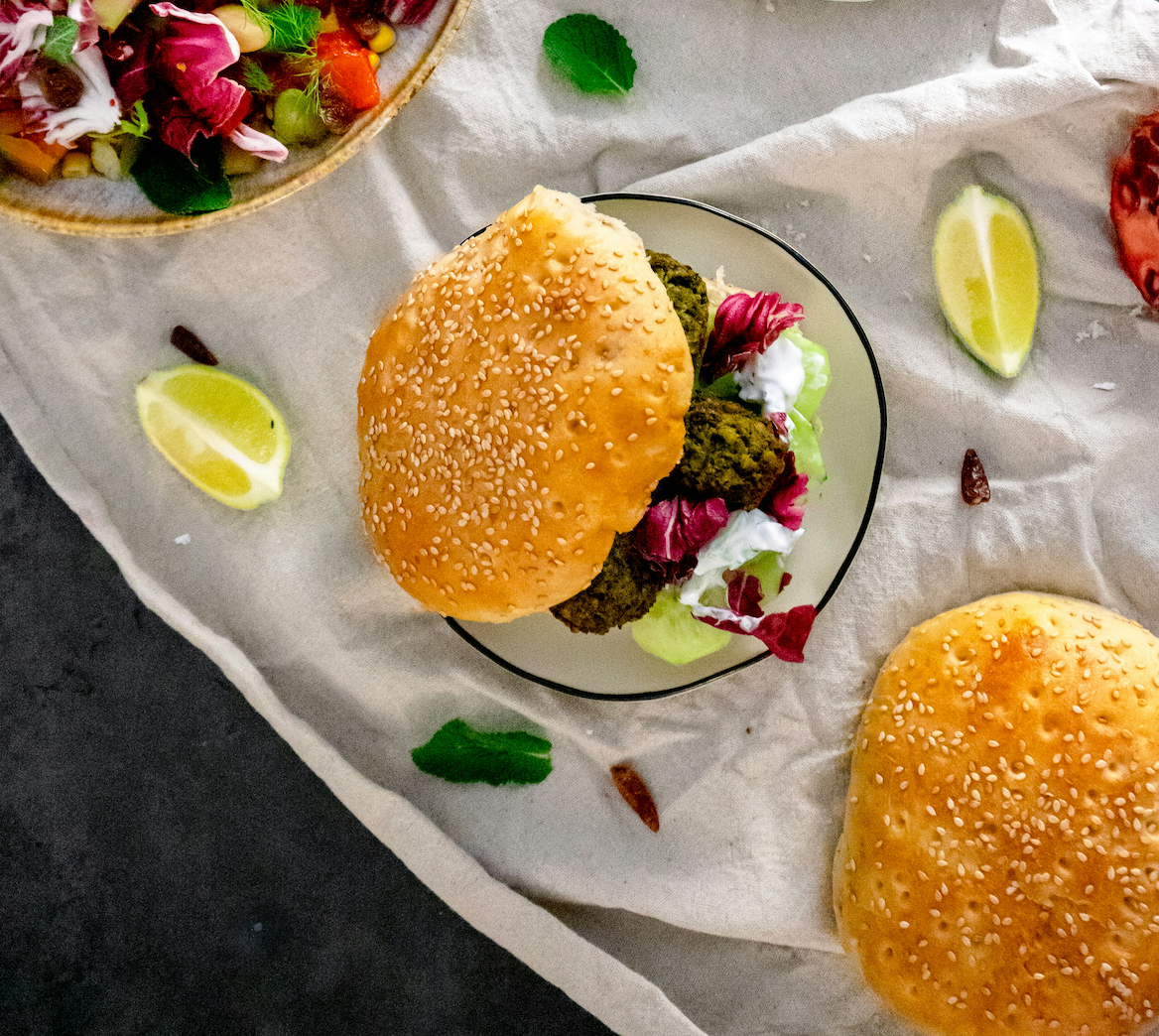 Falafel Smash Burger Recipe